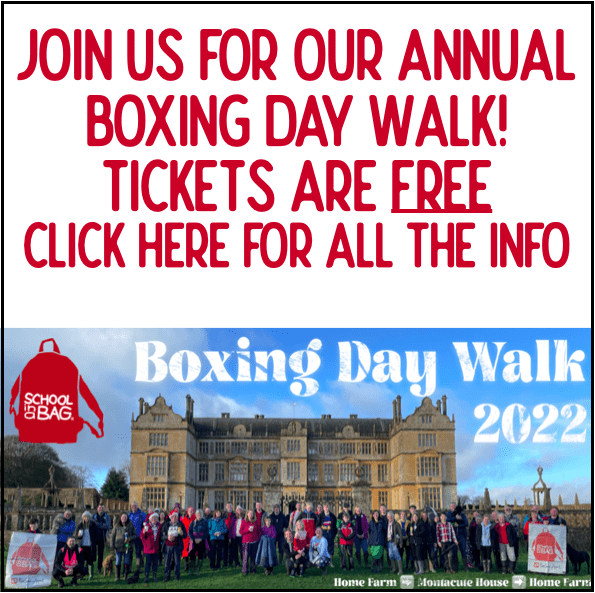 Boxing Day Walk 2022 - School in a Bag